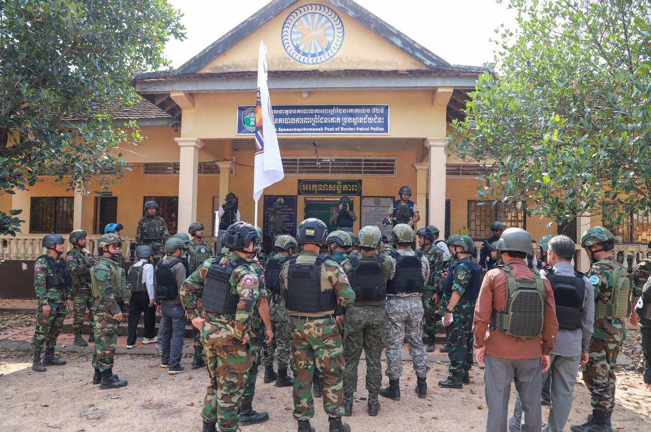 The Phnom Penh Post | AOT inspect infrastructure damage caused by Thai ...