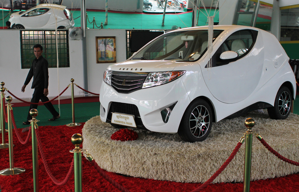 Electric car is still on the charger | Phnom Penh Post