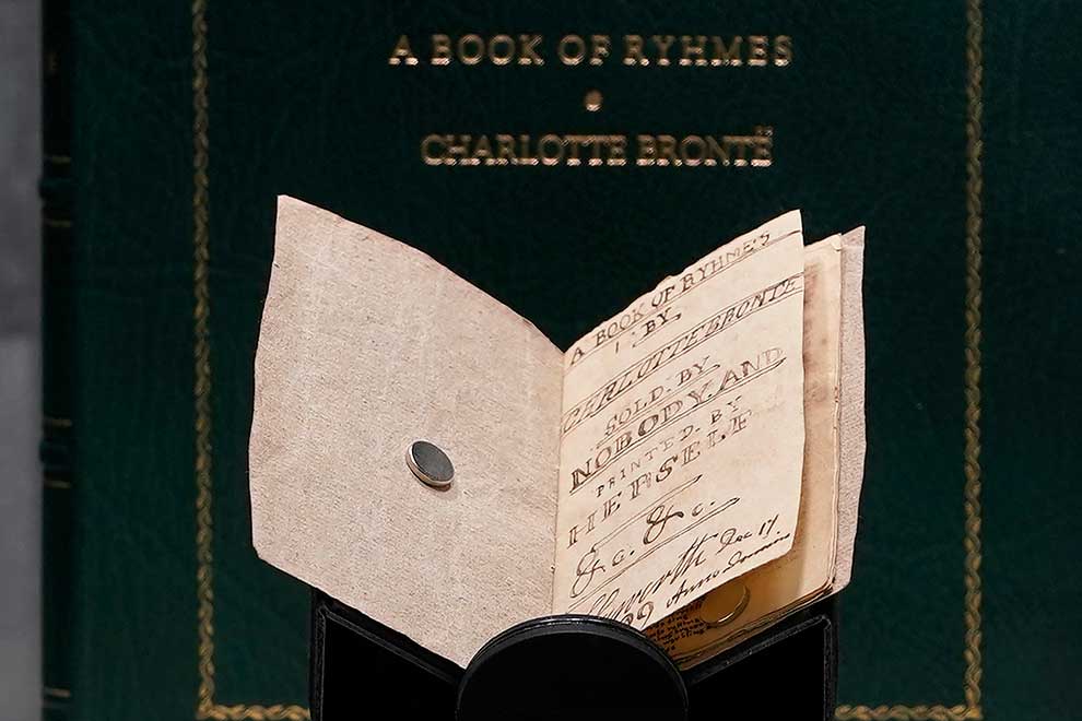 Bronte poetry book heads to Yorkshire after New York sale | Phnom Penh Post