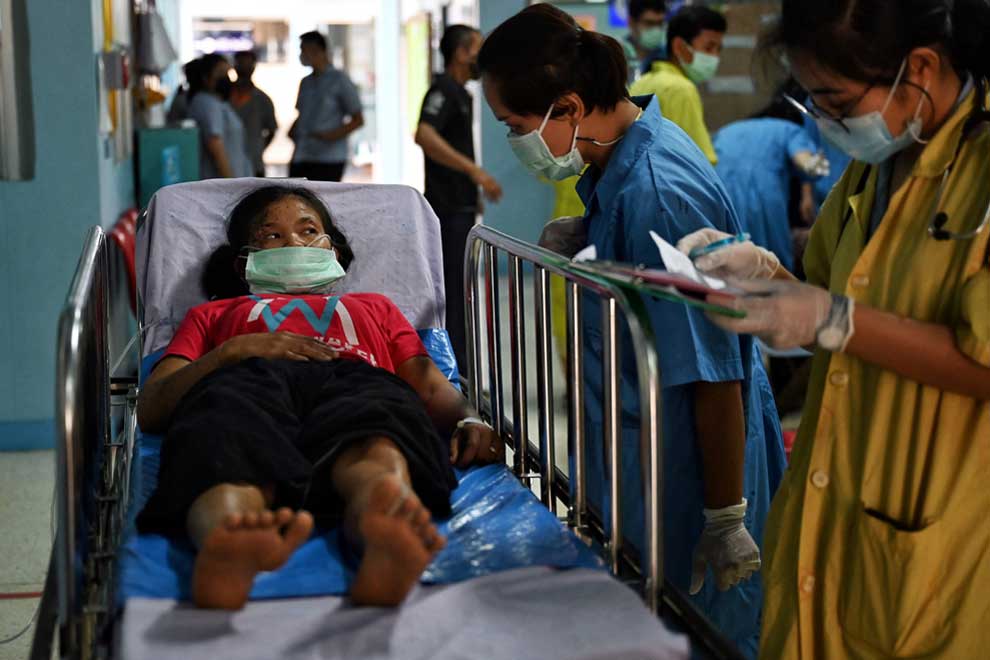 Wounded minority ethnic Myanmar refugees recount air-strike atrocity ...